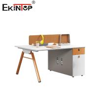China Affordable Staff Office Desk Modern Style Workstation With Dividers for sale