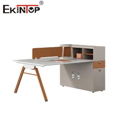 China Modern Style Design Employee Workstation With Storage Cabinets Factory Price for sale