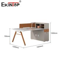 China Modern Style Design Employee Workstation With Storage Cabinets Factory Price for sale