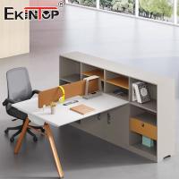 China Custom Furniture Office Workstation With Partition Screen Modern Style for sale