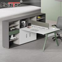China Modern Style Multi-User Workstation With Partitions Customizable for sale