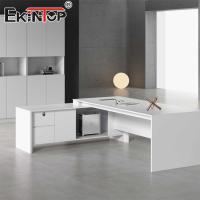 China Customizable Wood Table Office Desk Furniture Factory Modern Style for sale