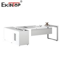 China Customizable Office Desks with File Cabinets Office Furniture Factory for sale