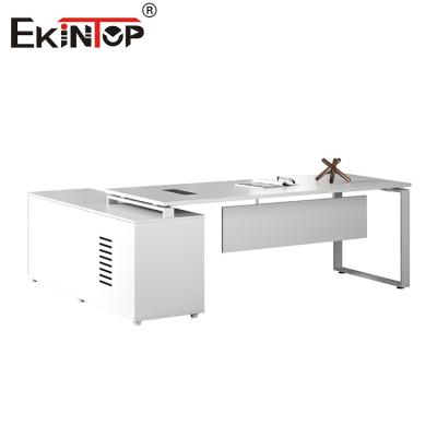 China Customizable Office Desks with File Cabinets Office Furniture Factory for sale