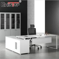 China Customizable Office Desks with File Cabinets Office Furniture Factory for sale