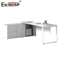 China Modern Style White Office Desk Employees Table Direct Manufacturer for sale