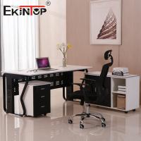 China Modern Style Home Office Desk Designer Desk With Cabinet for sale