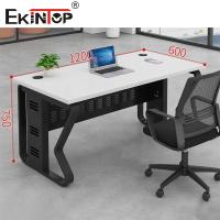 China Small Employee Desk Executive Office Desk Business Style Solid Oak Desk for sale