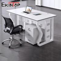 China Office And Home Office Desk Solid Oak Desk Modern Style for sale
