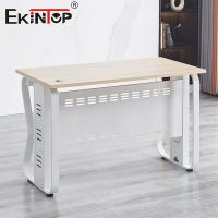 China Solid Wood Computer Desk Modern Style Walnut Office Desk For Home Office for sale