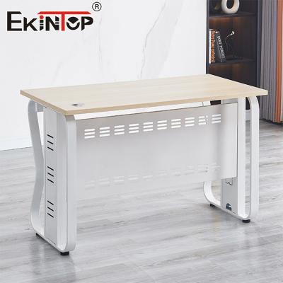 China Solid Wood Computer Desk Modern Style Walnut Office Desk For Home Office for sale