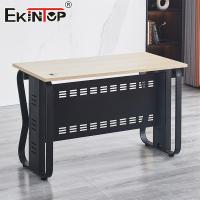 China Solid Wood Computer Desk Modern Style Walnut Office Desk For Home Office for sale