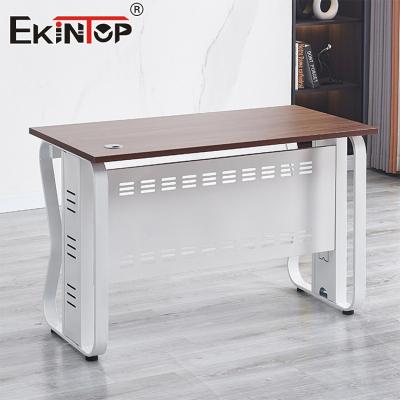 China Ergonomic Design Minimalist Office Desk Solid Wood Computer Desk for sale