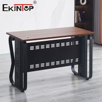 China Ergonomic Design Minimalist Office Desk Solid Wood Computer Desk for sale