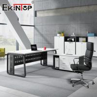 China Industrial-Style Manager Desk Custom Office Spaces Commercial Desk for sale