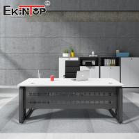 China Industrial-Style Manager Desk Custom Office Spaces Commercial Desk for sale