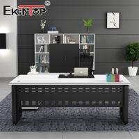 China Business Furniture Factory Price Sturdy Wood Material Office Desk Wood Corner Desk for sale