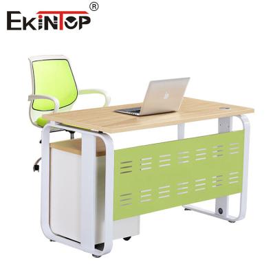 China Furniture Wholesale Office Desks Staff Desks Wood Corner Desk Commercial Style for sale