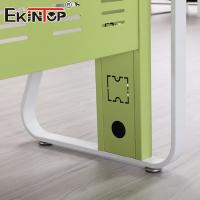 China Furniture Wholesale Office Desks Staff Desks Wood Corner Desk Commercial Style for sale