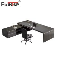China Customizable Classic Style Manager Desk Office Table Large Desk With Drawers for sale