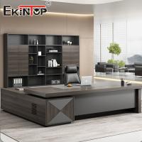 China Customizable Classic Solid Wood Executive Office Desk Large Desk With Drawers for sale