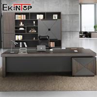 China High-Quality L-Shaped Office Desk CEO Table Business Style Unique Desk for sale