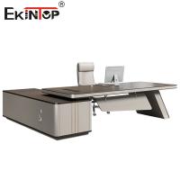 China Office Furniture Factory Solid Wood Modern Office Desk Bespoke Desk for sale
