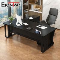 China White Home Office Desk Modern Style Wooden Material Bespoke Desk for sale