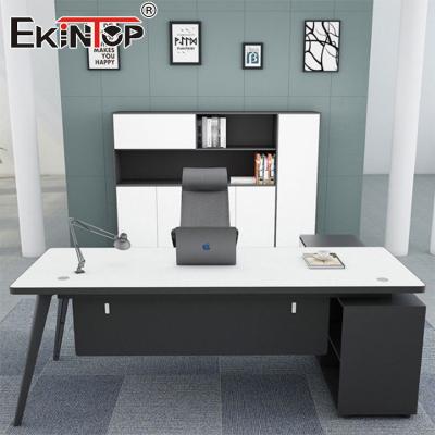 China Commercial Style Executive Office Desk Sample Wood Desk for sale