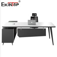China Computer Table Office Desk Commercial Style Sample Large Writing Desk for sale