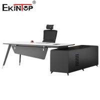 China Computer Table Office Desk Commercial Style Sample Large Writing Desk for sale