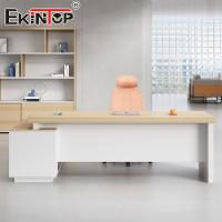 China L-shaped Solid Wood Style Office Desk All Modern Desk Customization Office Space for sale