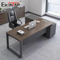 China Office Furniture Factoty Classic Style Office Desk Boss Table All Modern Desk for sale