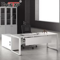 China Special Designed Executive Desk White Office Desk Office Furniture for sale