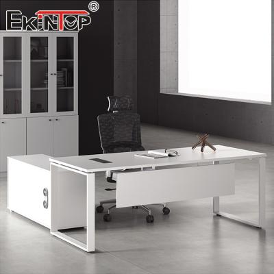 China Special Designed Executive Desk White Office Desk Office Furniture for sale