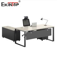China Customization L-Shaped Executive Office Desk for Modern Workspaces for sale