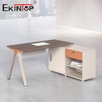 China Modern Style Employee Desk with Storage Cabinet Eco-Friendly for sale