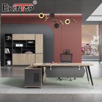 China Office Furniture Set Commercial Office Desk Executive Desk with Drawers for sale