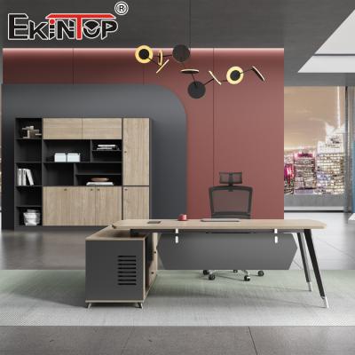China Office Furniture Set Commercial Office Desk Executive Desk with Drawers for sale