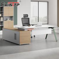 China Modern Design Executive Desk Office Furniture Factory Executive Desk with Drawers for sale