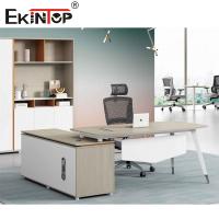 China New Design Style Office Desk with Metal Legs Custom Made Desk for sale