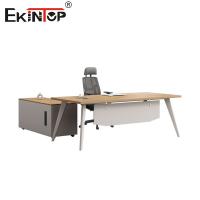 China Modern Office Desk L-Shaped Design Contemporary Style Custom Made Desk for sale