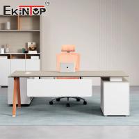 China Modern Office Table Ergonomic Executive Office Desk Wood Modular Desk Furniture for sale
