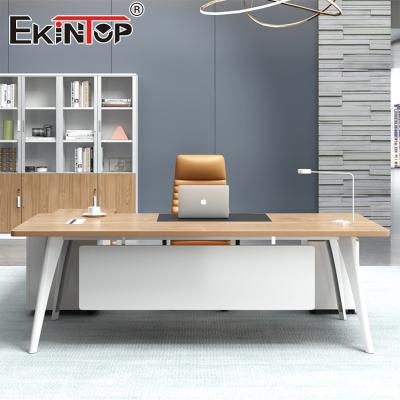 China Wooden Modern Office Desk Office Furniture Modular Desk Furniture for sale
