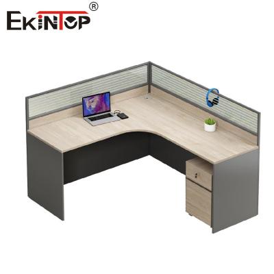 China Solid Wood Modern Office Furniture L Shaped Office Desk Small Desk Table for sale
