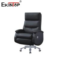 China Height Adjustable PU Leather Chair Commercial Office Chairs for sale