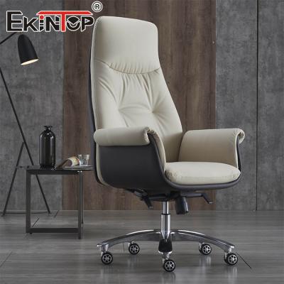China High-Quality Leather Executive Chair Modern Style Commercial Office Chairs for sale