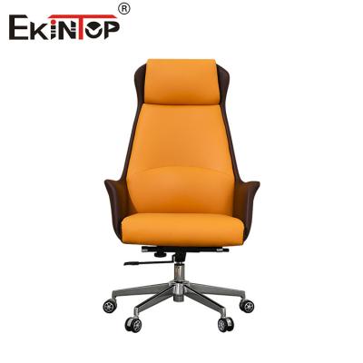 China Wholesale Leather Chairs Office Furniture Ergonomic Drafting Chair for sale