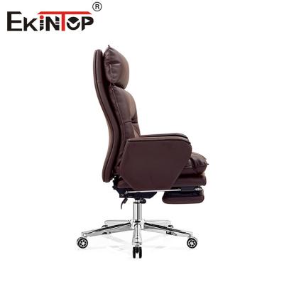China Factory Wholesale Office Chair Leather Material Modern Style Home Office Desk Chair for sale