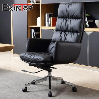 China Factory Price High-Back Executive Leather Chair Furniture Set BreakRoom Chairs for sale